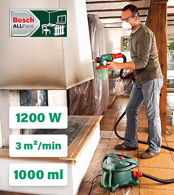 Bosch PFS 5000E Paint Spray System Paint Spray Systems
